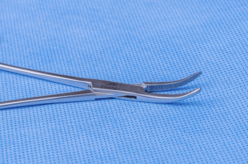 SS09-0627 F Halstead Mosquito Artery Forcep - Curved 12.5cm (Box of 10 ...