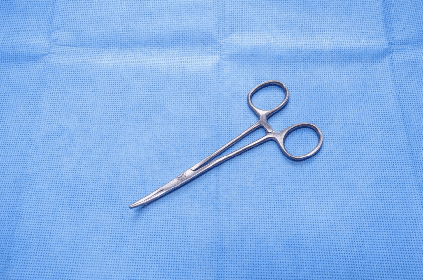 SS09-0627 F Halstead Mosquito Artery Forcep - Curved 12.5cm (Box of 10 ...