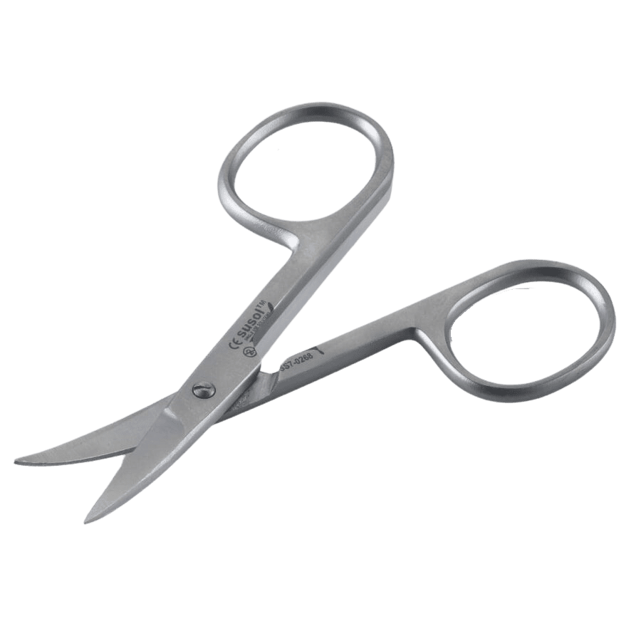 SS07-0268 Single Use Nail Scissors – Curved 9cm - Surgical Instruments ...